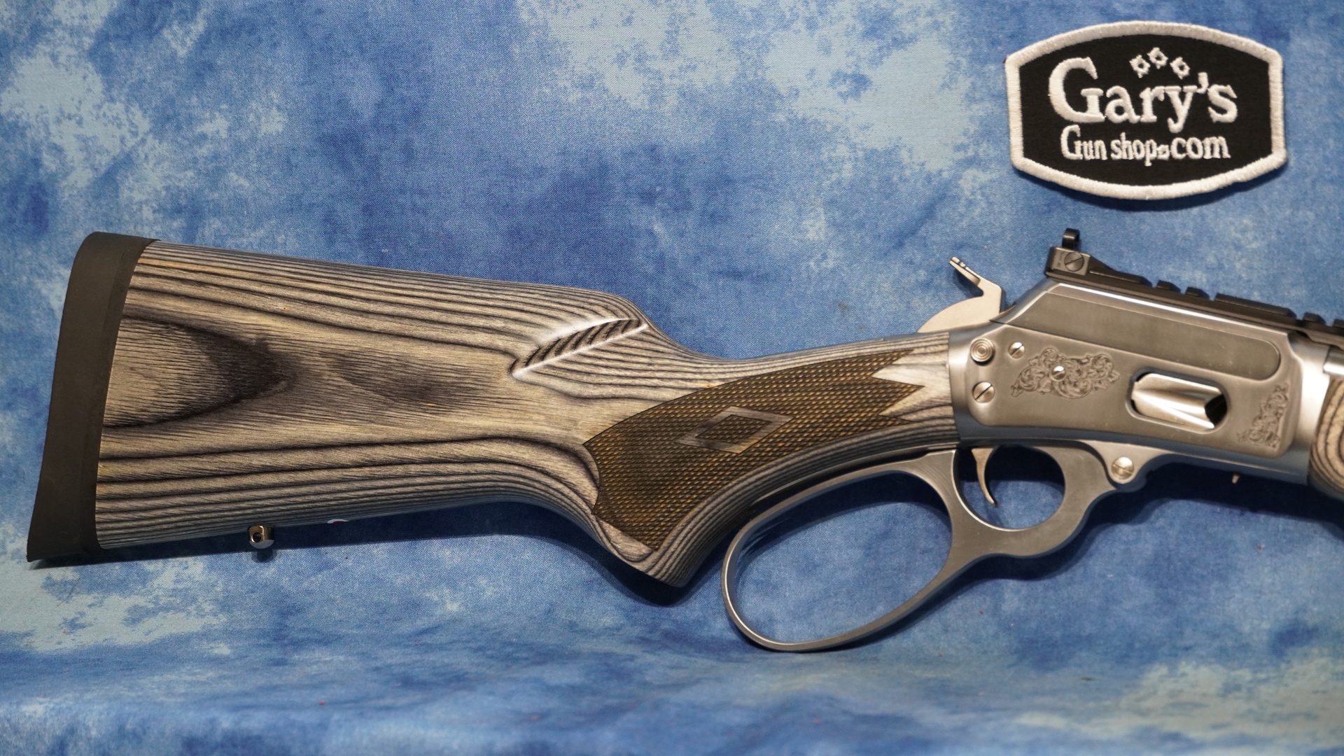 CUSTOM & COLLECTABLE MARLIN 1894 WILDLIFE SERIES BOAR 44 MAGNUM - Lever ...