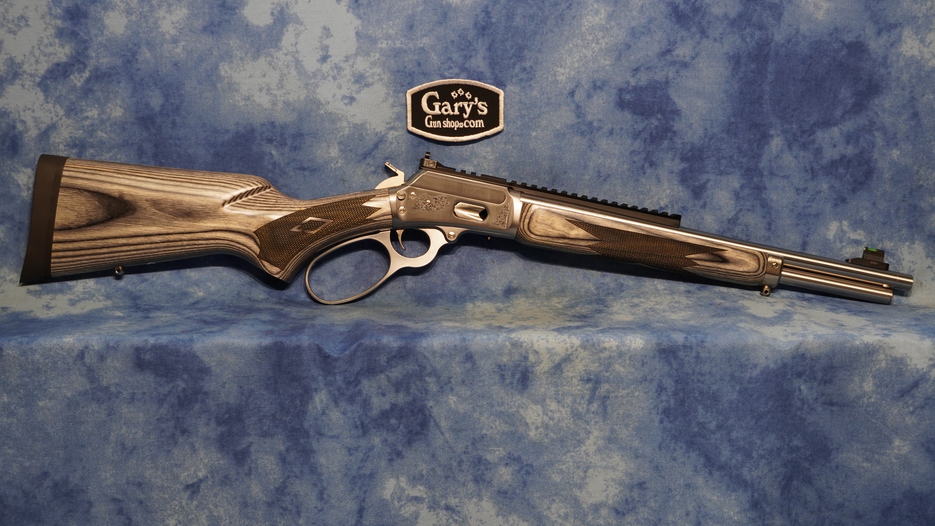 CUSTOM & COLLECTABLE MARLIN 1894 WILDLIFE SERIES BOAR 44 MAGNUM - Lever ...